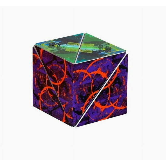 CUBENDI Geometric Origami Puzzle - Infinity Fidget Cube for Adults ...