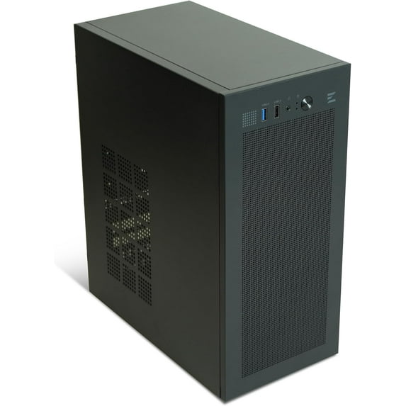 CUBIX Compact Mini Tower mATX PC Case, Heavy-Duty 0.8T Steel SFF ...