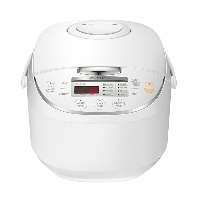 CUCHEN CRM-G0601WUS | Micom Rice Cooker 6 Cup (Uncooked) and Warmer ...