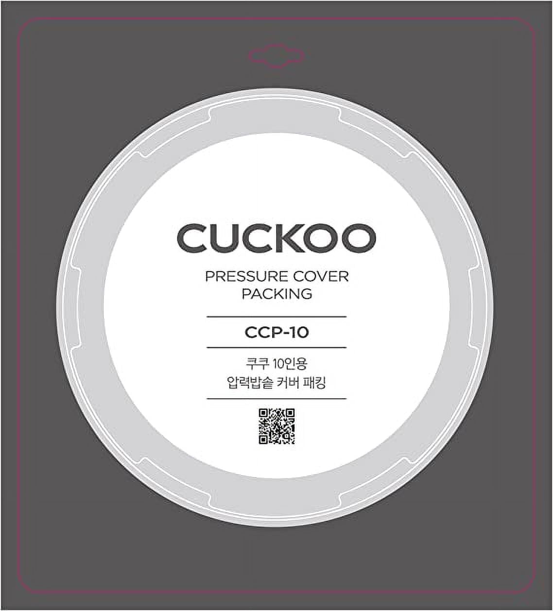 CUCKOO CCP-10 Rubber Packing, 10 CUP, Gray. Compatible with CRP-PK1001S 10-Cup HP Pressure Rice ...