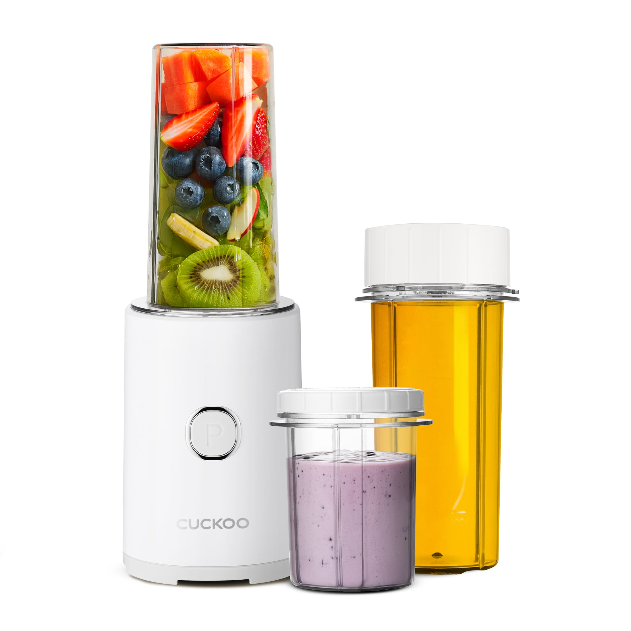 Cuckoo Personal Blender and Food Mixer, 17 oz, White, Grinder Blades ...