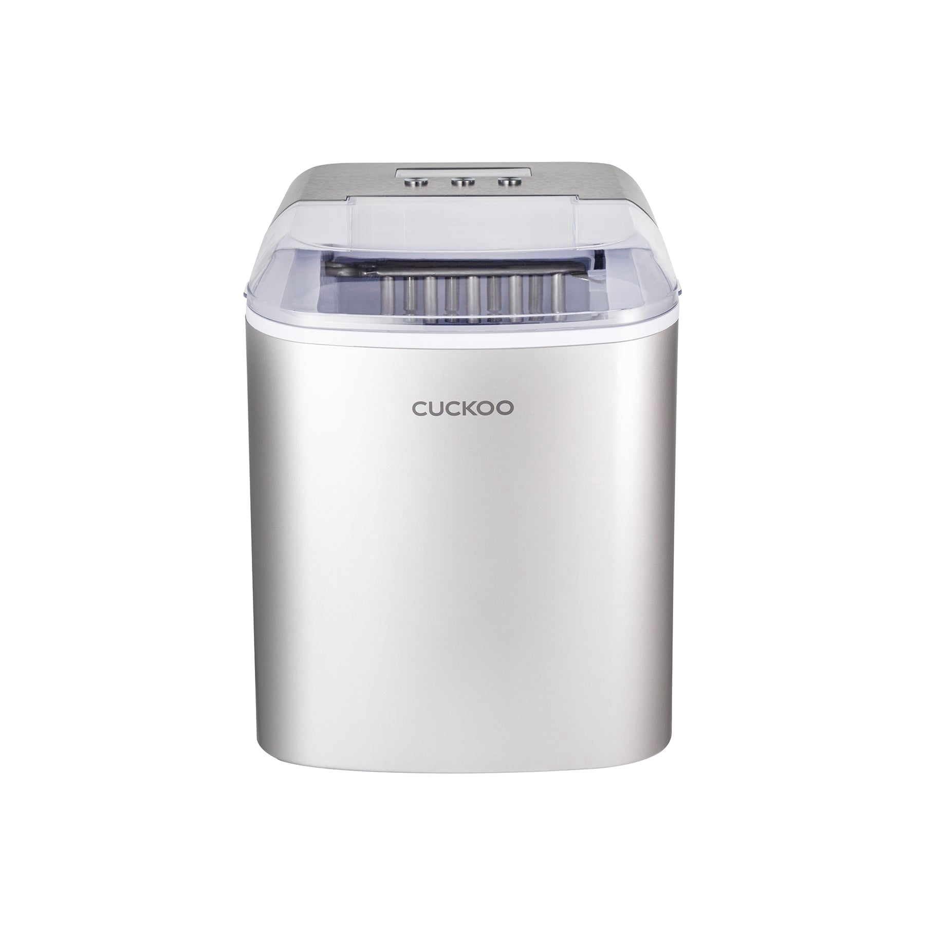 Cuckoo Portable Countertop Ice Maker Stainless Steel 20lb Daily Output ...