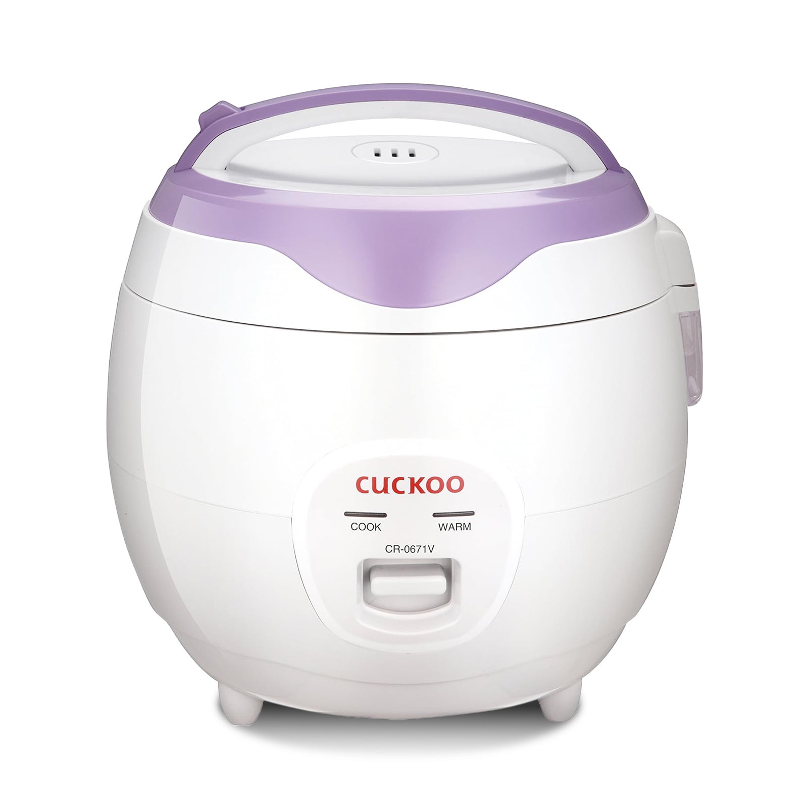 CUCKOO CR-0671V 6-Cup Basic Rice Cooker & Warmer, Nonstick, Switch ...