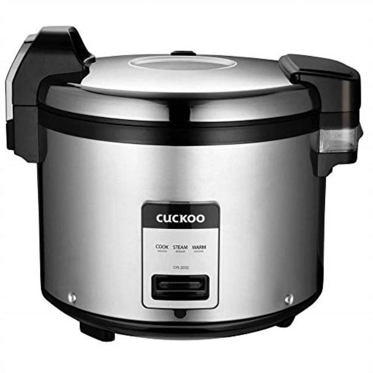 Cuckoo CR-3032 Commercial Rice Cooker & Warmer, 30-Cup Uncooked, with ...