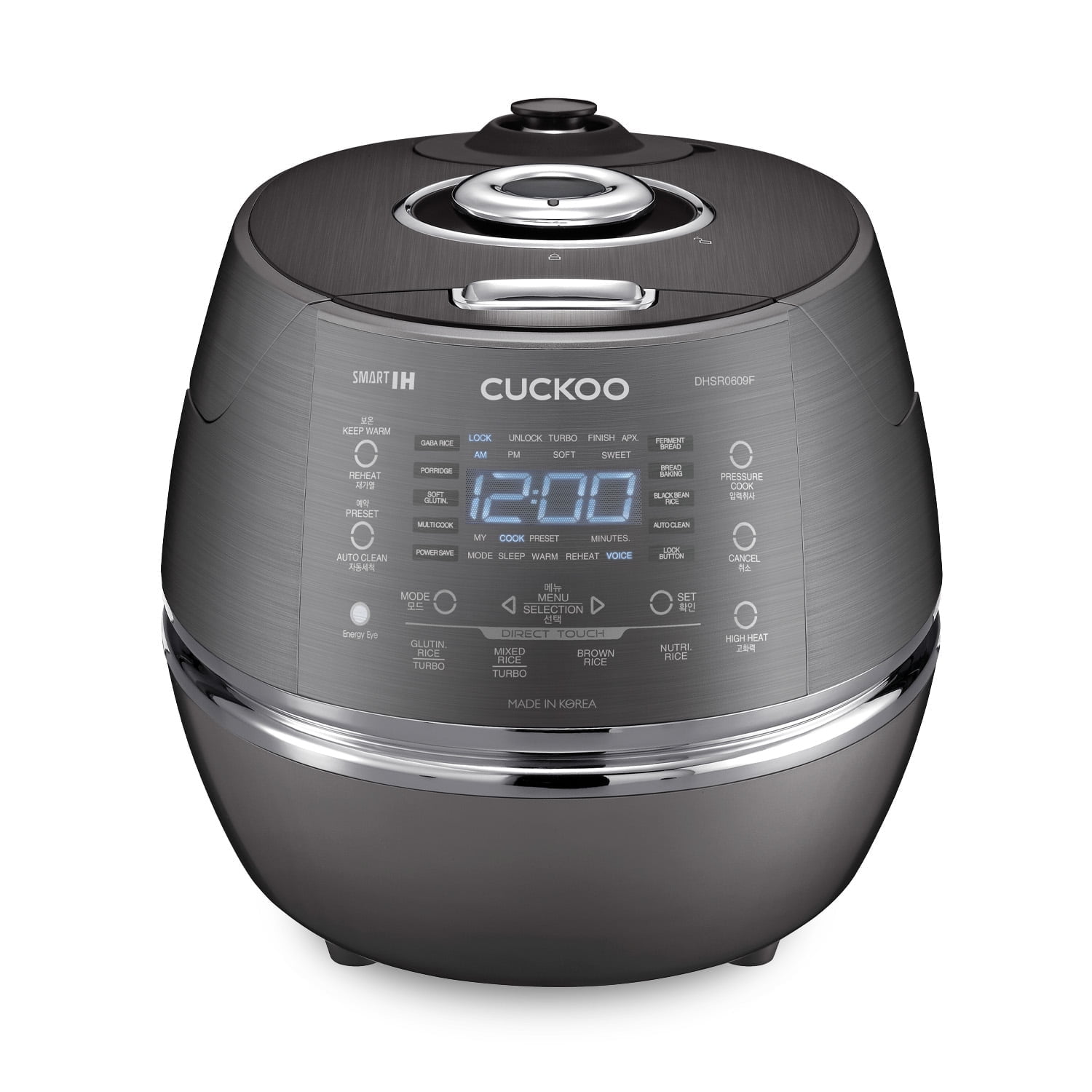 Cuckoo 12 Cup Dry Induction Heating Pressure Rice Cooker with Micom ...