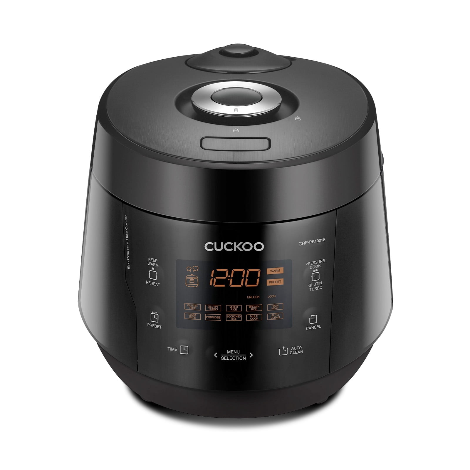 CUCKOO 10-Cup Pressure Rice Cooker, LED Display, Fuzzy Logic, CRP ...