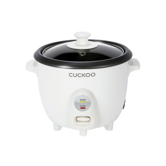 CUCKOO One Touch Rice Cooker 3-Cup (Uncooked) / 6-Cup (Cooked), Mini ...