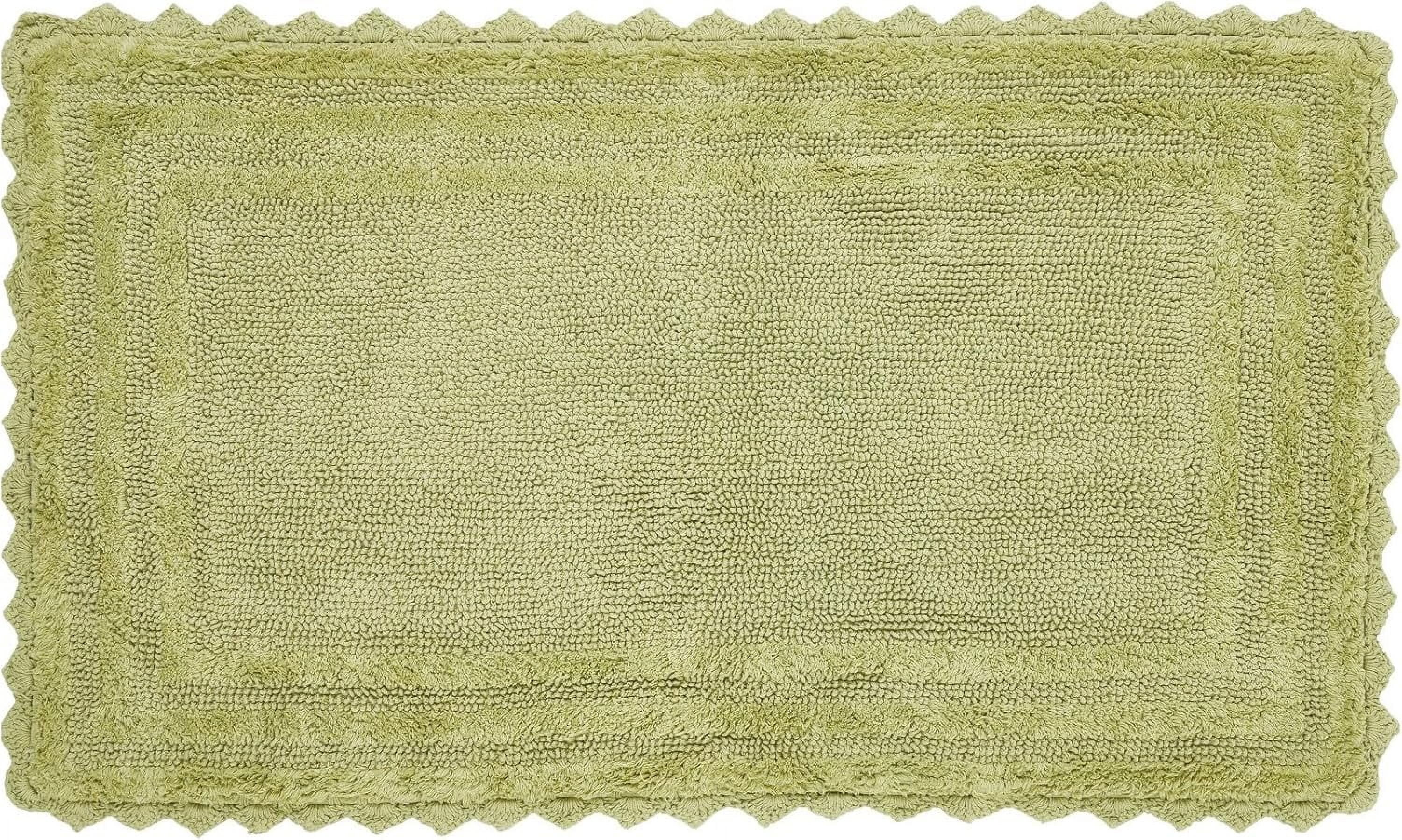 CUDUCA-Lilly Crochet 24x40 Reversible Bathroom Rugs and Bath mats for ...