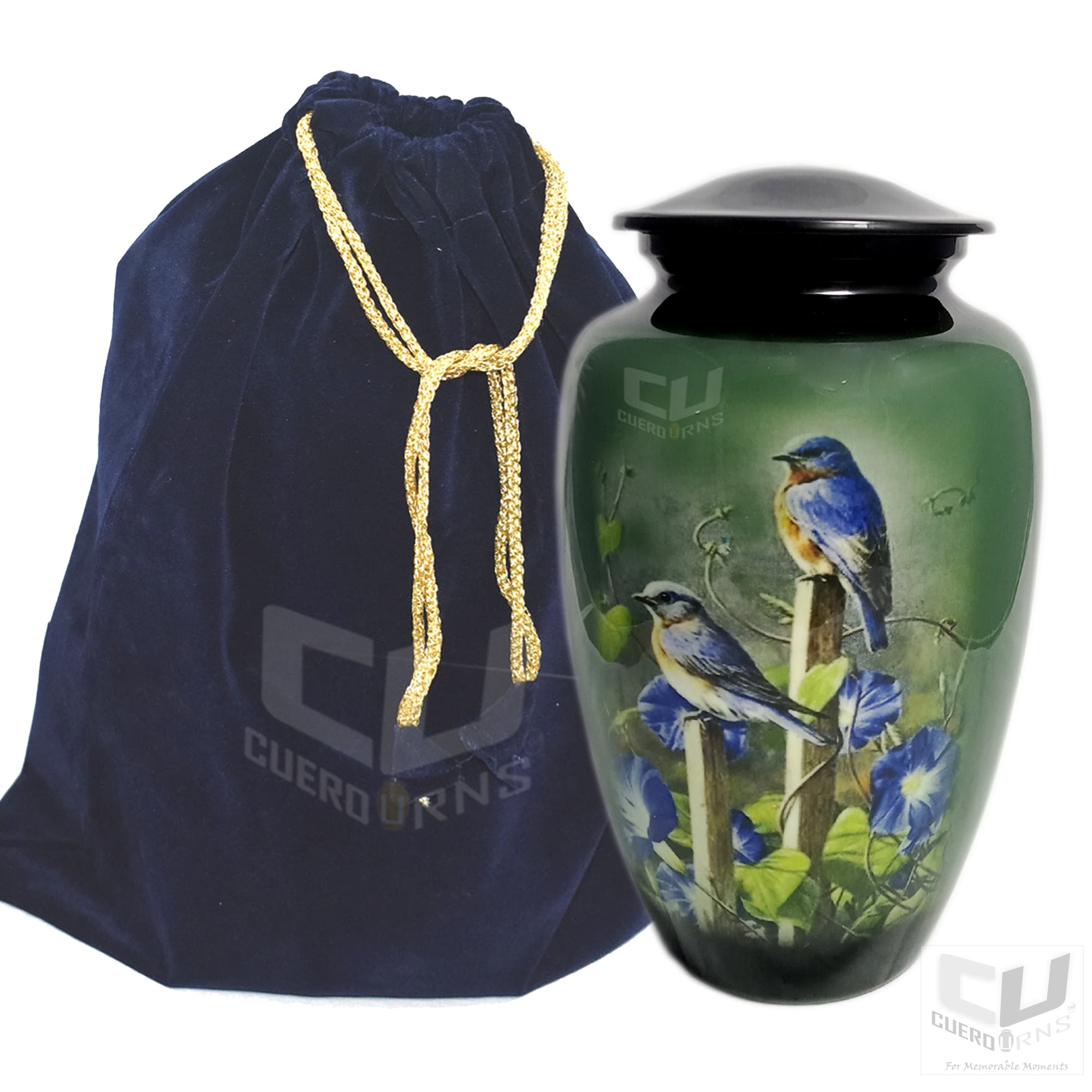 CUERO URNS Lovely Humming Bird Adult Cremation Urn for Human Ashes ...