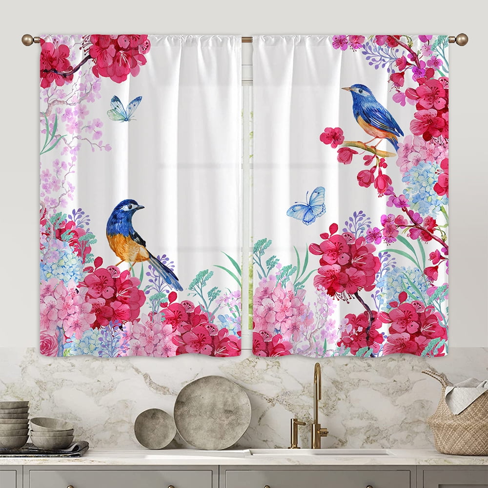 Retro Kitchen Cafe Curtains