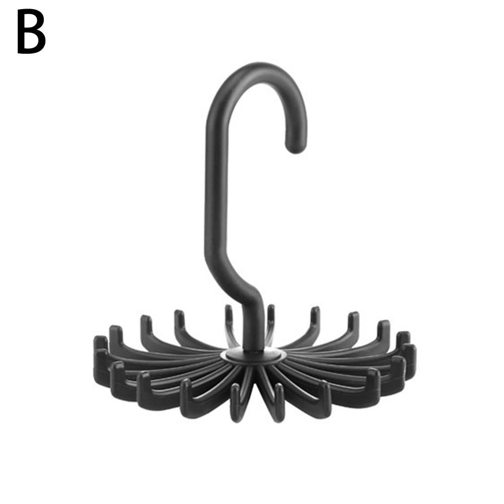 CUIKOSAER 360 Degree Rotating Tie Rack,Circular Tie Hanger Updated ...