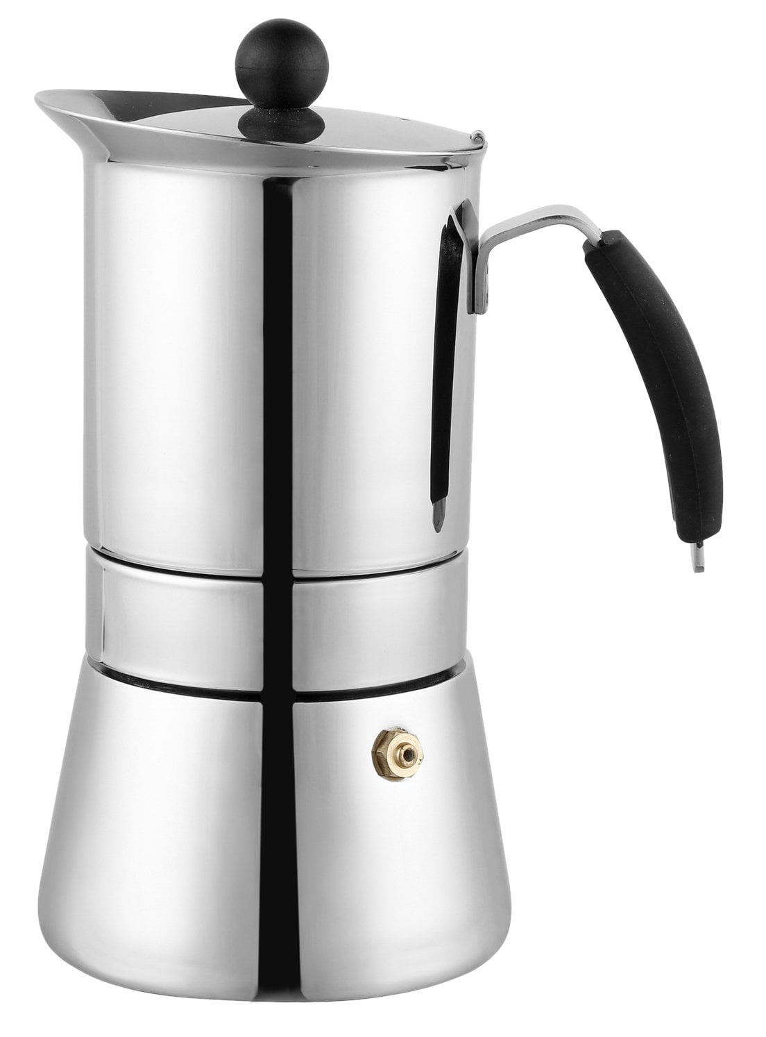 CUISINOX COF-8104 Amore Stainless Steel Stovetop Espresso Coffee Maker ...
