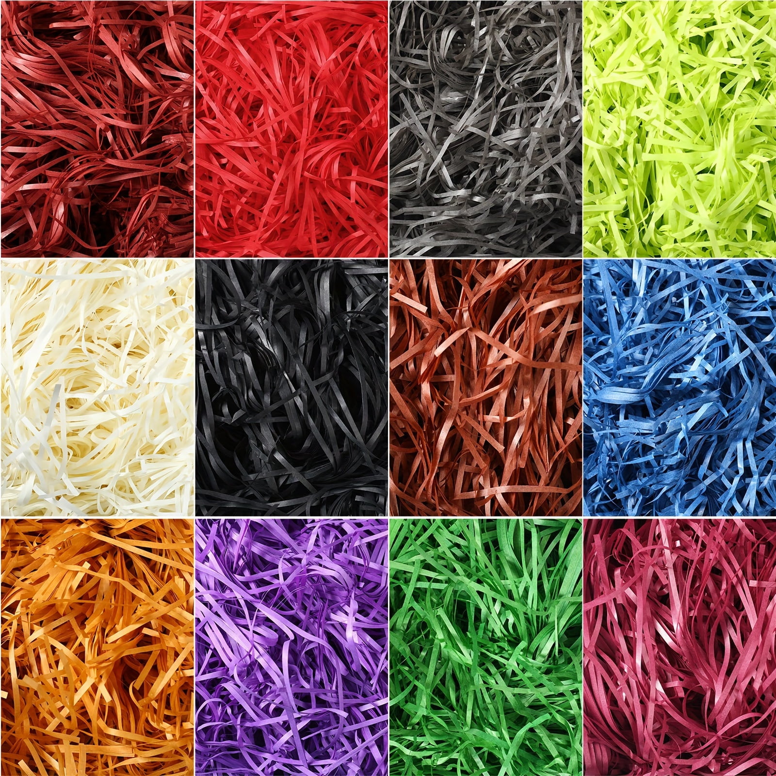 CUITING 1.3 Lb Paper Shred Packing Grass 600 G 21 Oz Graduation ...