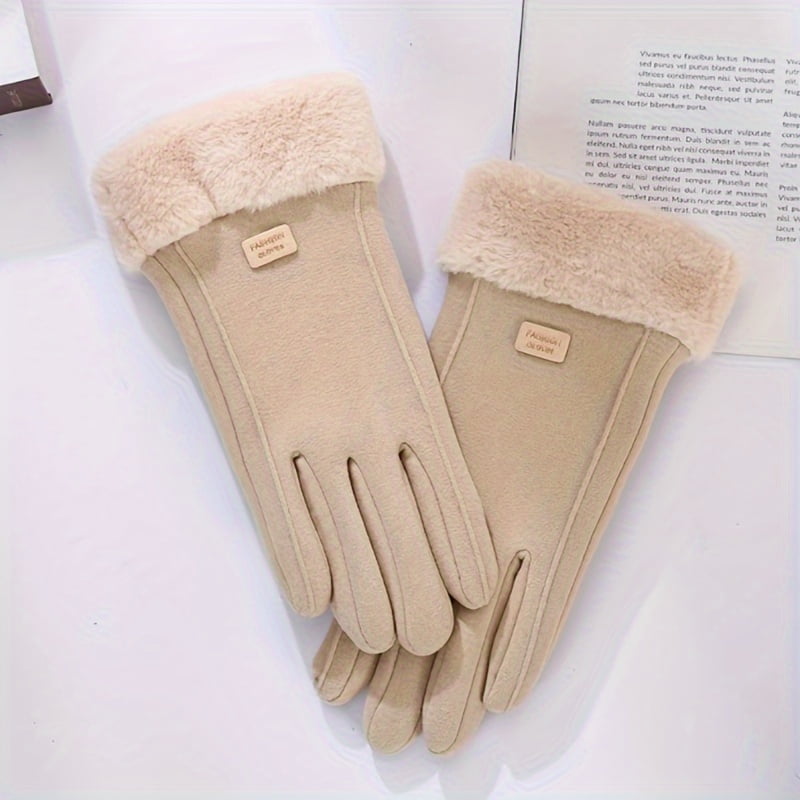 CUITING 1 Pair CarrKen Women‘S Casual Style Winter Warm Gloves ...