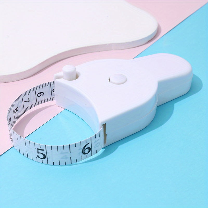 CUITING 1pc 3D Y-Shaped Waist Ruler Tape Measure Automatic Shrinking ...