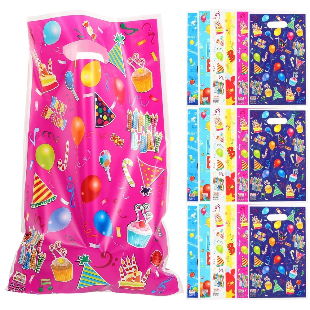 CUITING 60Pcs Goodie Bags Birthday Bags for Classroom Birthday Goodie ...