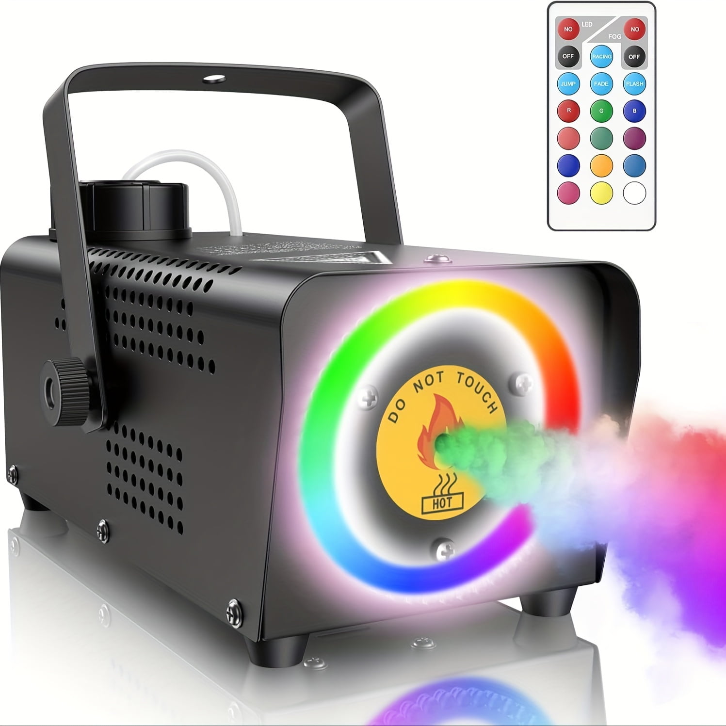 CUITING Fog Machine Smoke Machine With LED Lights Effect 400-500W Fog ...