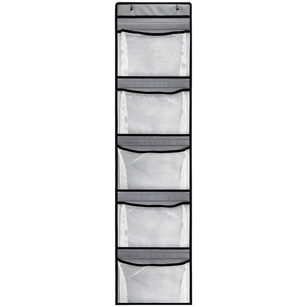 CUITING Locker Hanging Pocket Organizer 5 Compartment Storage Bag ...