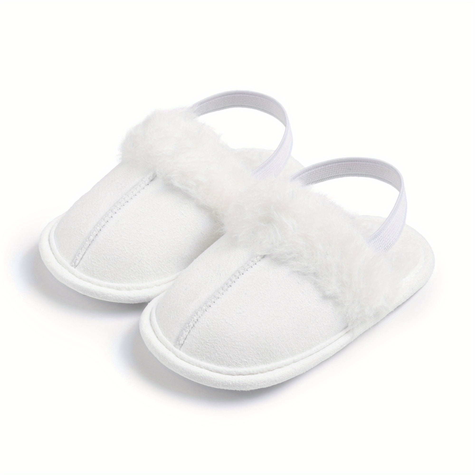 CUITING Plush Cotton Slippers with Patchwork Design for Adults ...