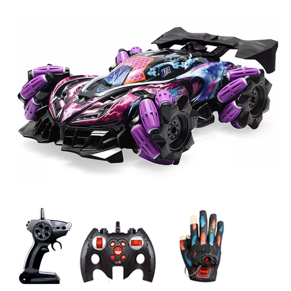 CUITING Remote Control Spray Car Remote Control Stunt Car 2.4GHz with ...