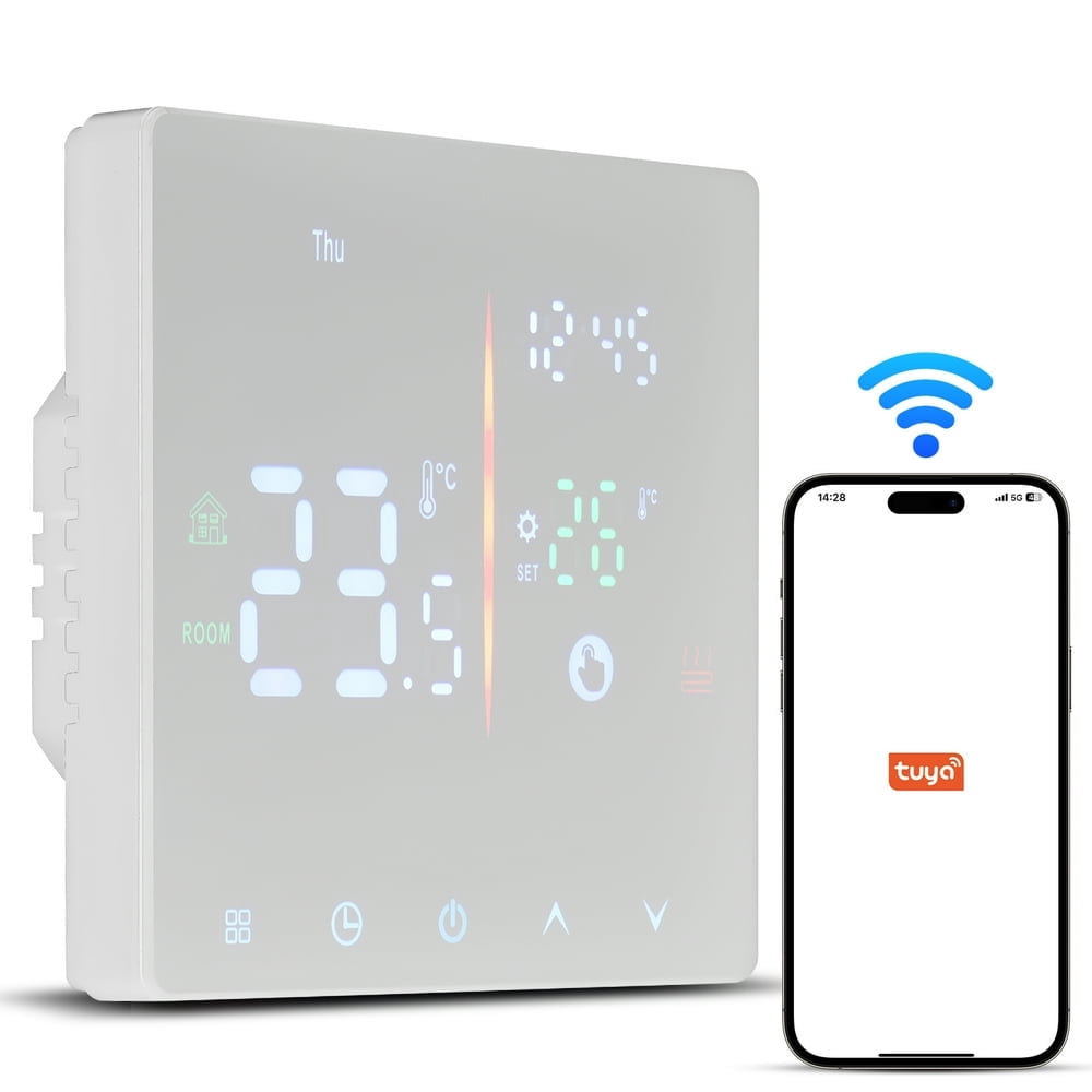 CUITING Smart Thermostat for Home WiFi Weekly Programmable Digital ...