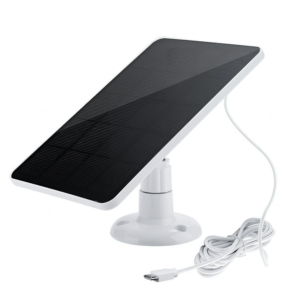 CUITING Solar Panel for Security Camera IP6 Waterproof 360 Degrees ...