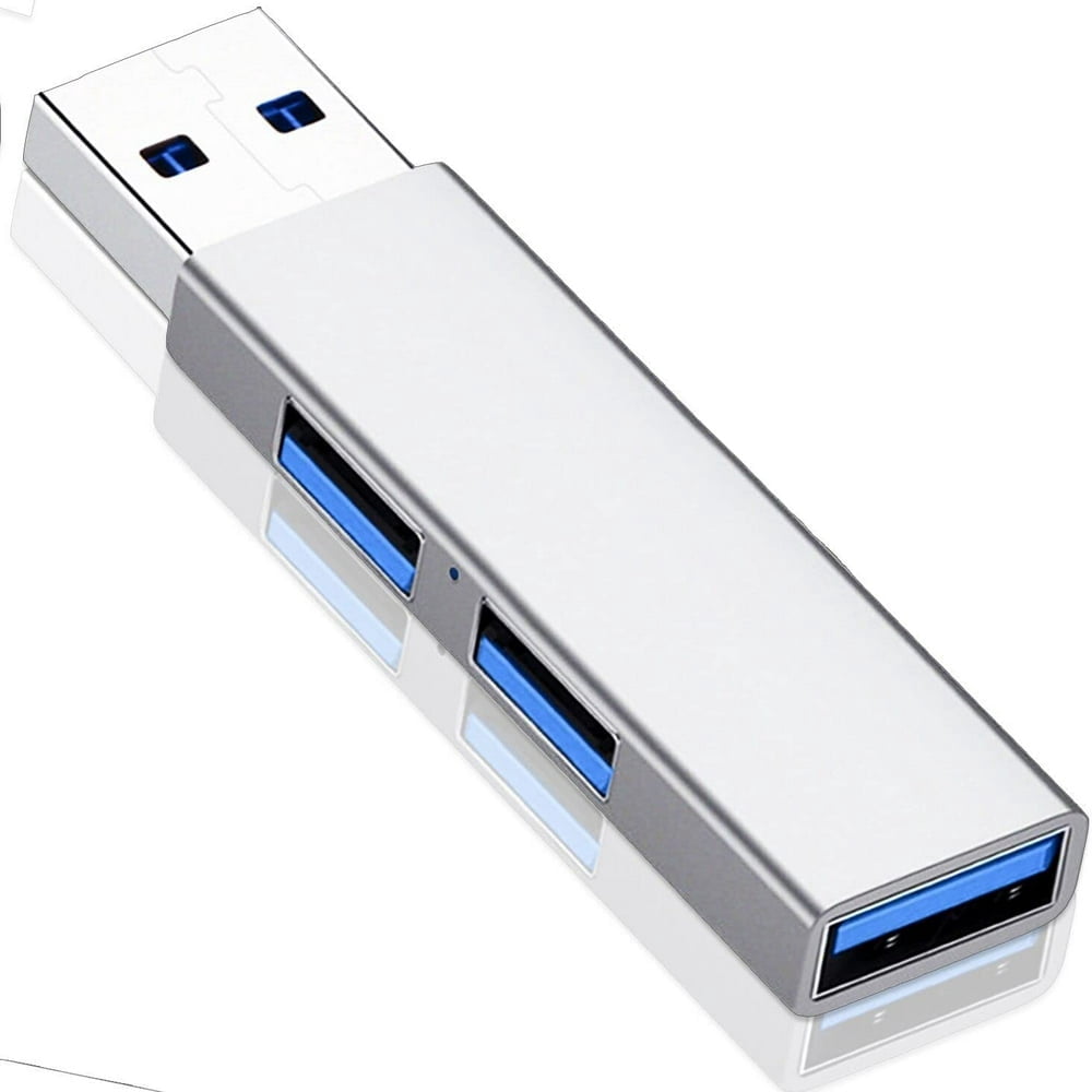 CUITING USB 3.0 Hub Aluminium 3-Port USB Hub USB Splitter USB Expander ...