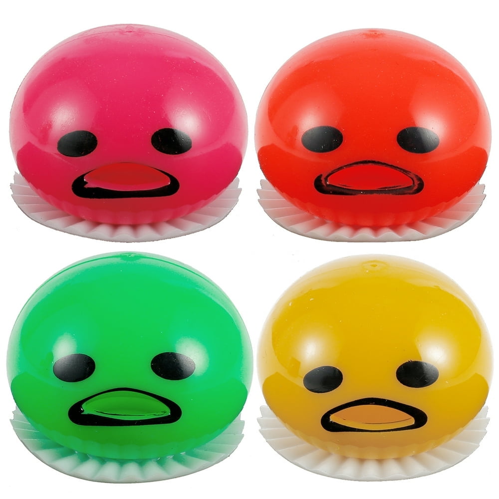 CUITING Yellow Round Vomiting & Sucking Lazy Egg Yolk Fidget Sensory ...