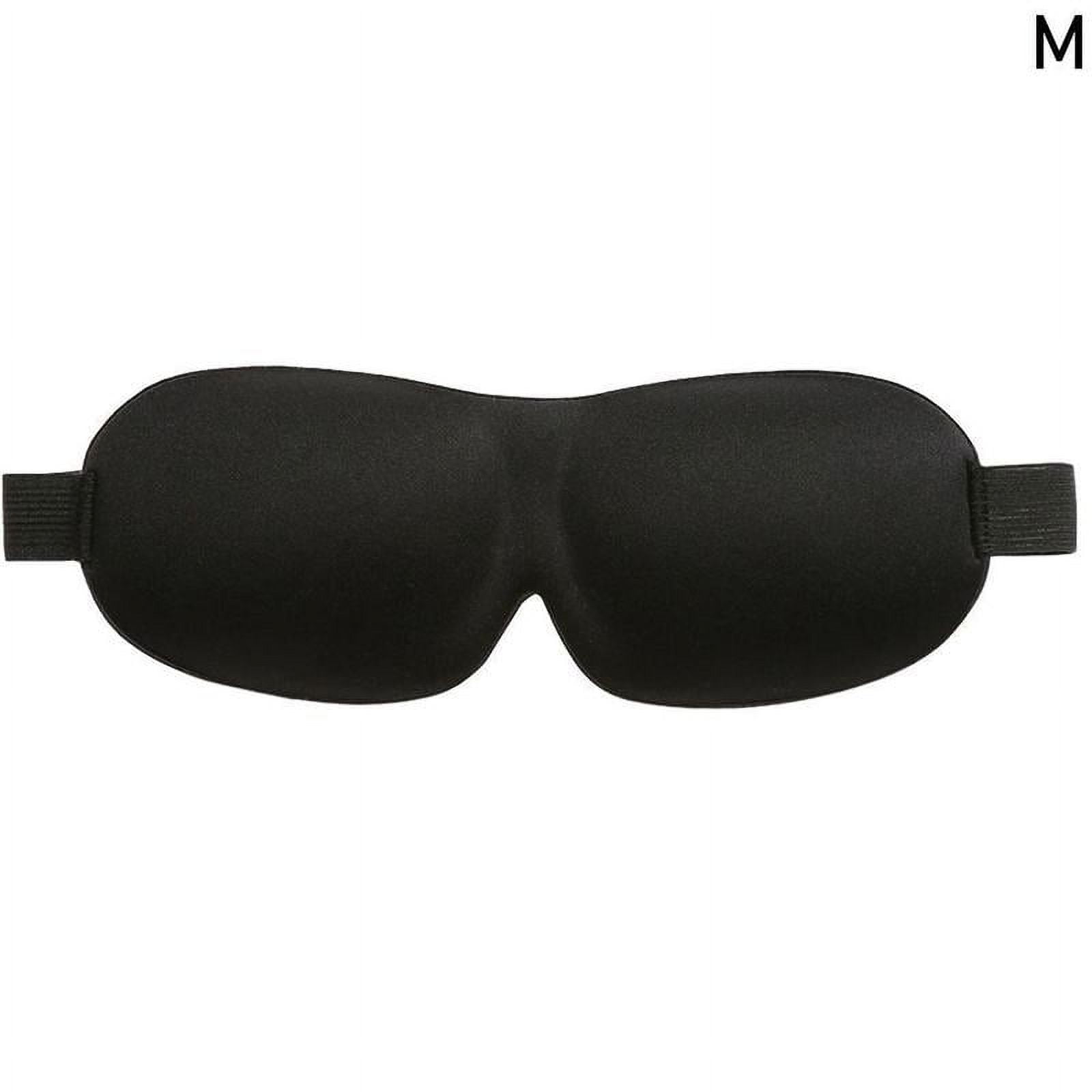 CUJM Travel 3D Eye Mask Sleep Soft Padded Shade Cover Rest Blindfold ...