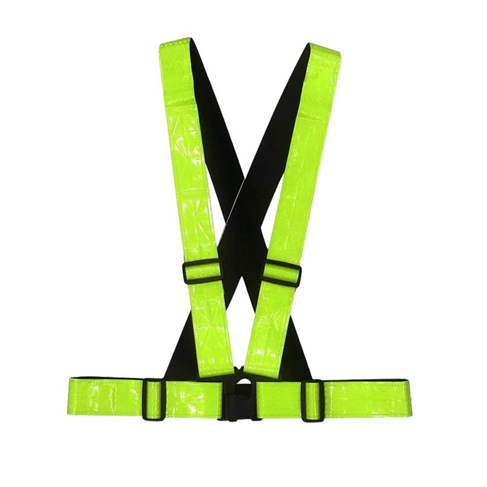 CUJMH Outdoor Supplies Reflective Elastic Vest Night Running Cycling ...