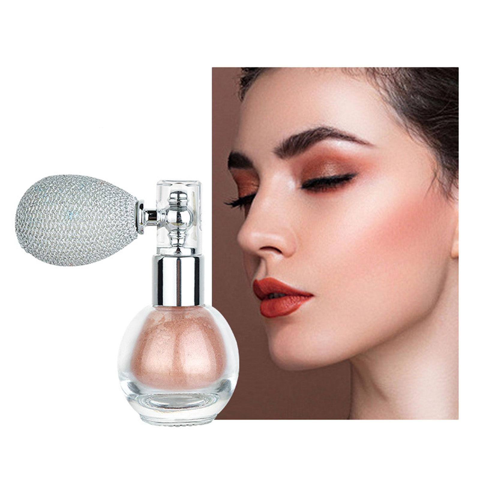 CUJMH Shimmering Body Powder Spray with Glitter Highlights Radiant Glow ...