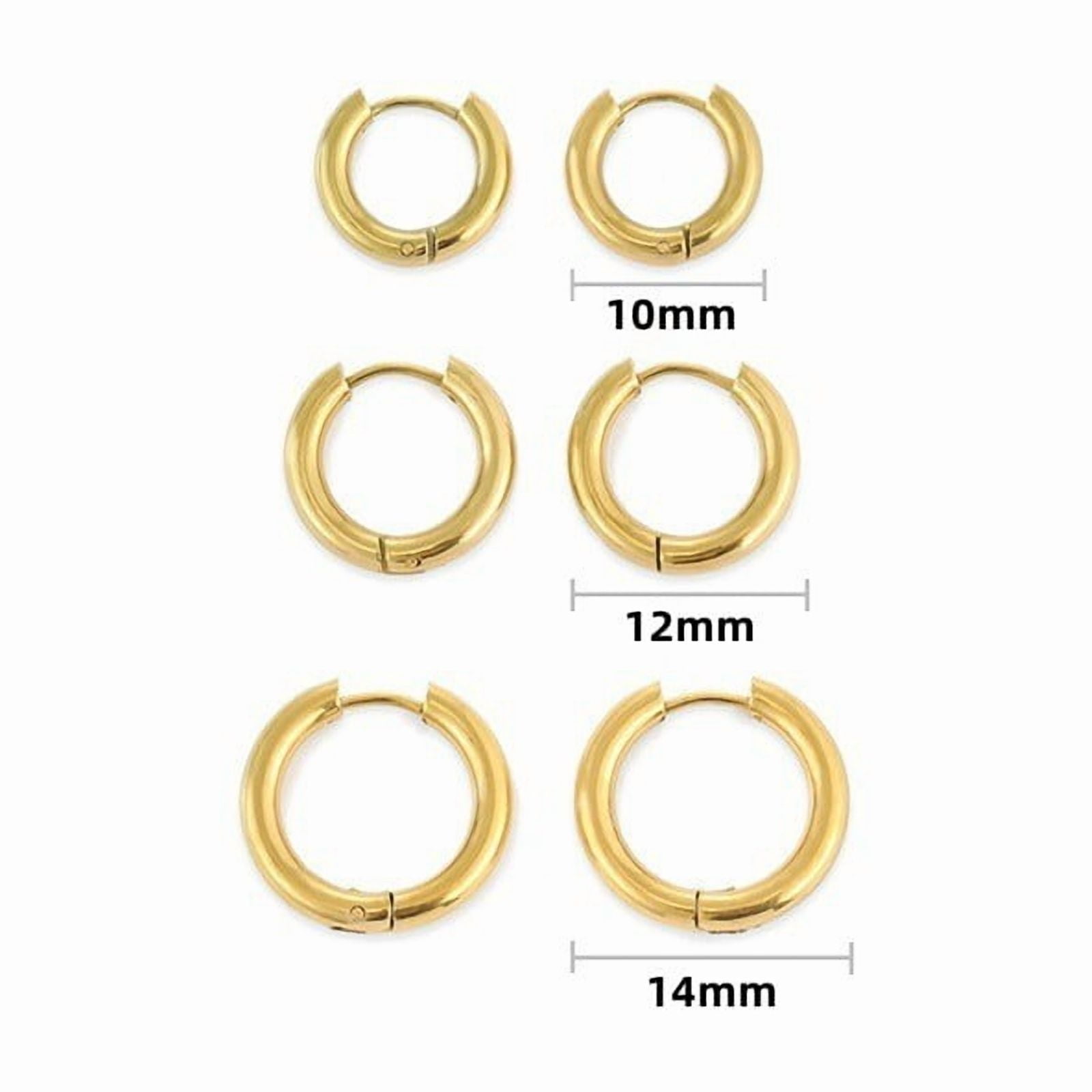 CUKIXA Cold Retro Style Mobius Earrings in Unique Design for Unisex - Walmart.com