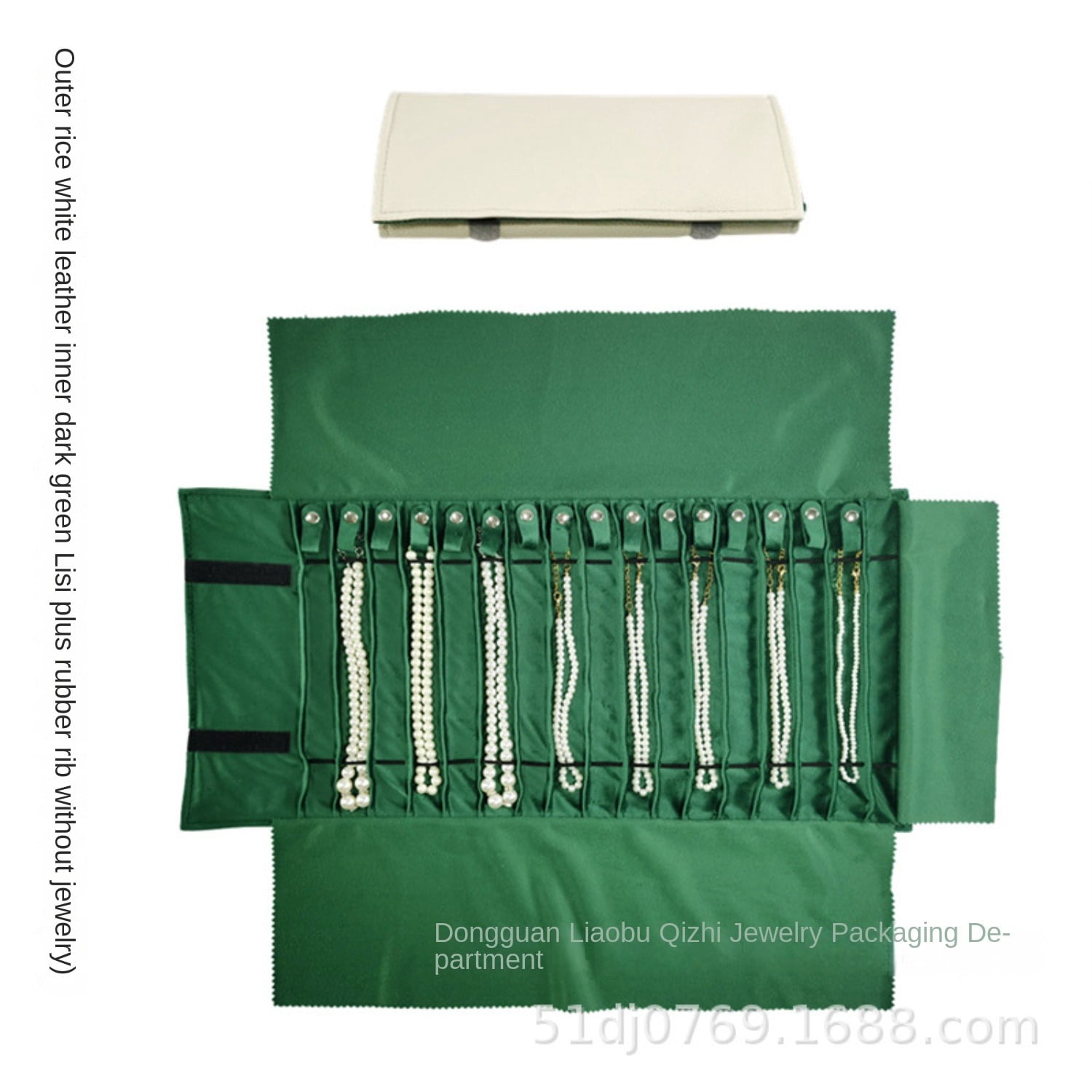 CUKIXA Necklace Roll Organizer, Anti-Tangle 16-Strap Velvet + PU Travel ...