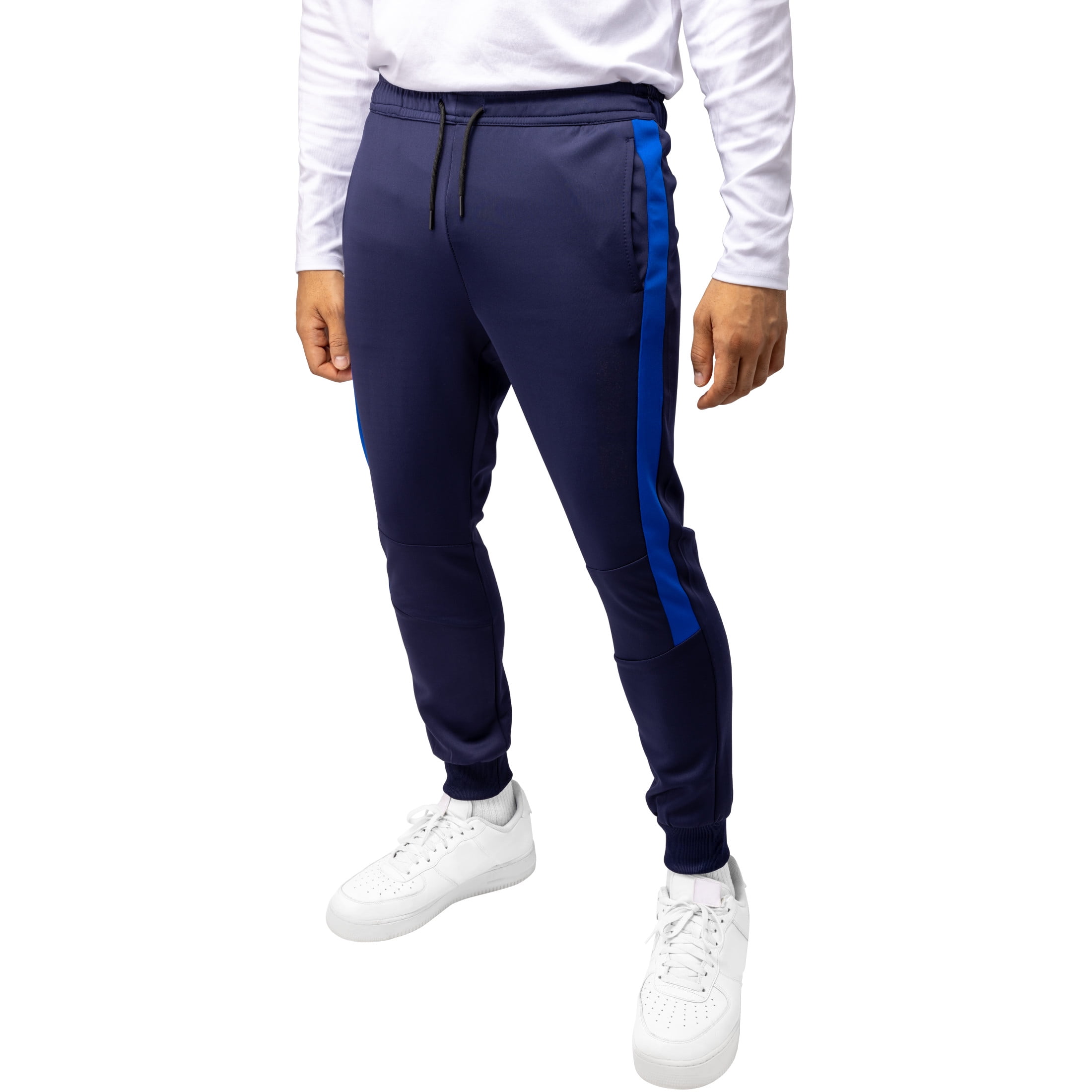 CULTURA AZURE Mens Track Jogger, Navy/Royal Blue, L - Walmart.com