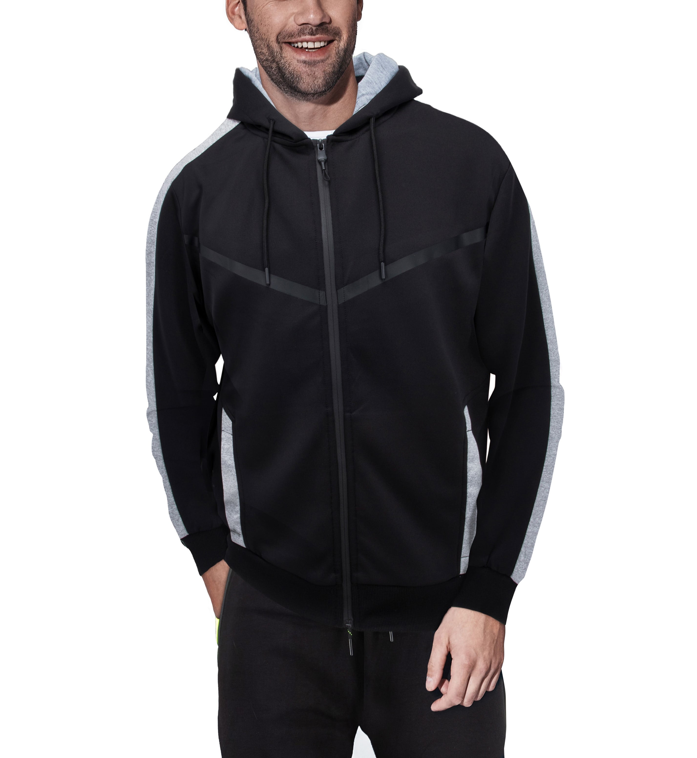 CULTURA SPORT Men's Active Fashion Hooded Fleece Sport Sweater For Gym ...