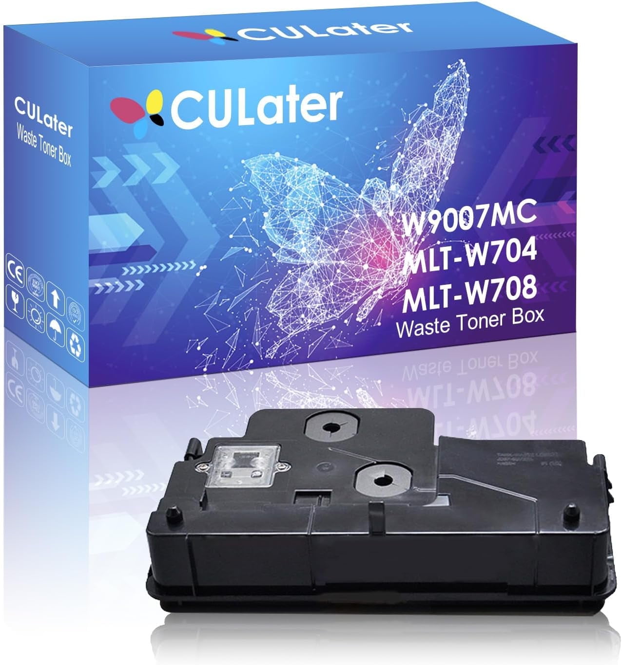 CULater W9007MC MLT-W704 MLT-W708 Compatible Waste Toner Box ...