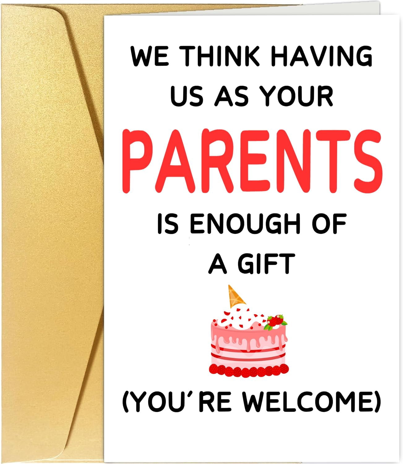CUNCUN Birthday Card for Son Daughter, Cheeky Bday Greeting Card for ...