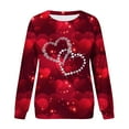 Cunsouth Cute Sweatshirt Womens Spring Autumn And Summer Love Printed
