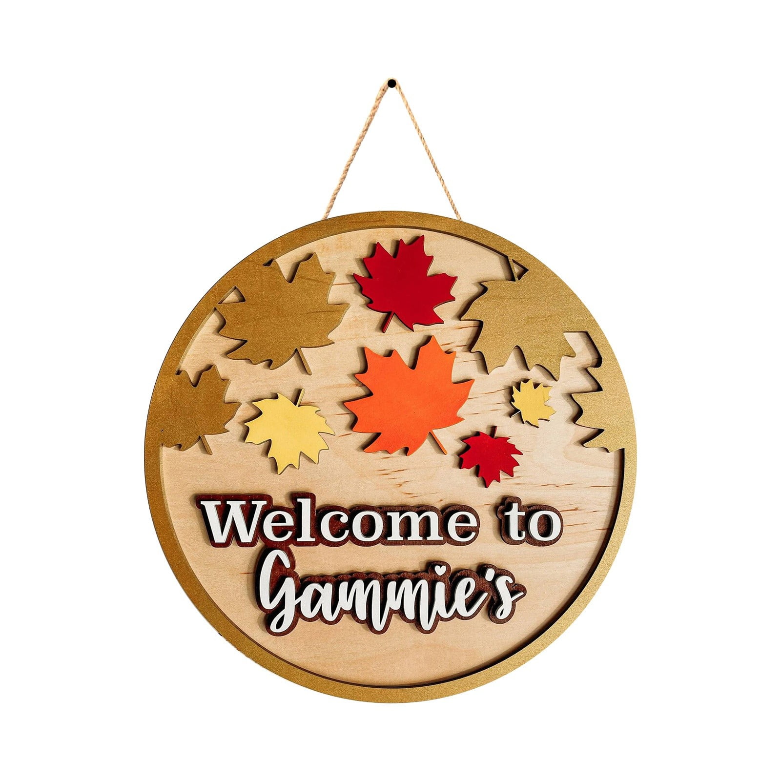 CUNlUDJ9 Autumn Door Sign Welcome Sign Pumpkin Maple Leaf Door Sign For ...
