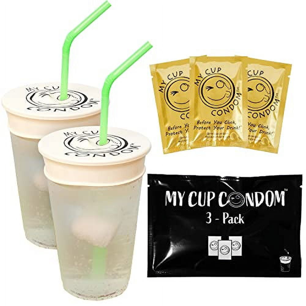 MY CUP COVER Drink Protection Cap (3 Pack) - The Original Cup Cover for ...