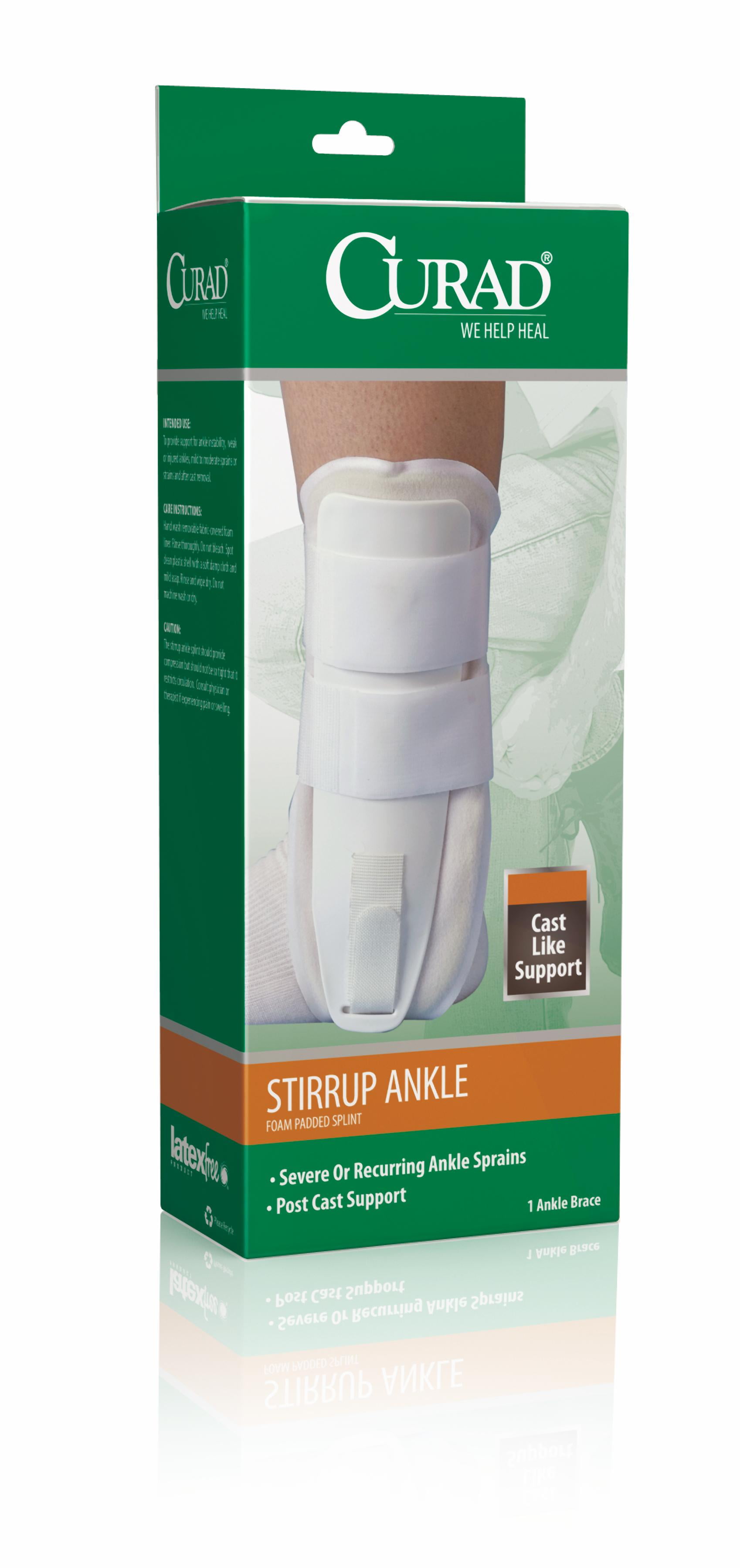 CURAD Universal Stirrup Ankle Splints - ORT27100D HSA/FSA Eligible ...