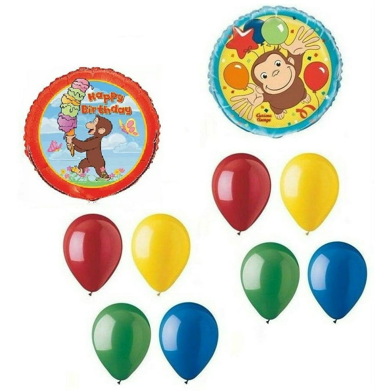 Curious George Foil Balloons