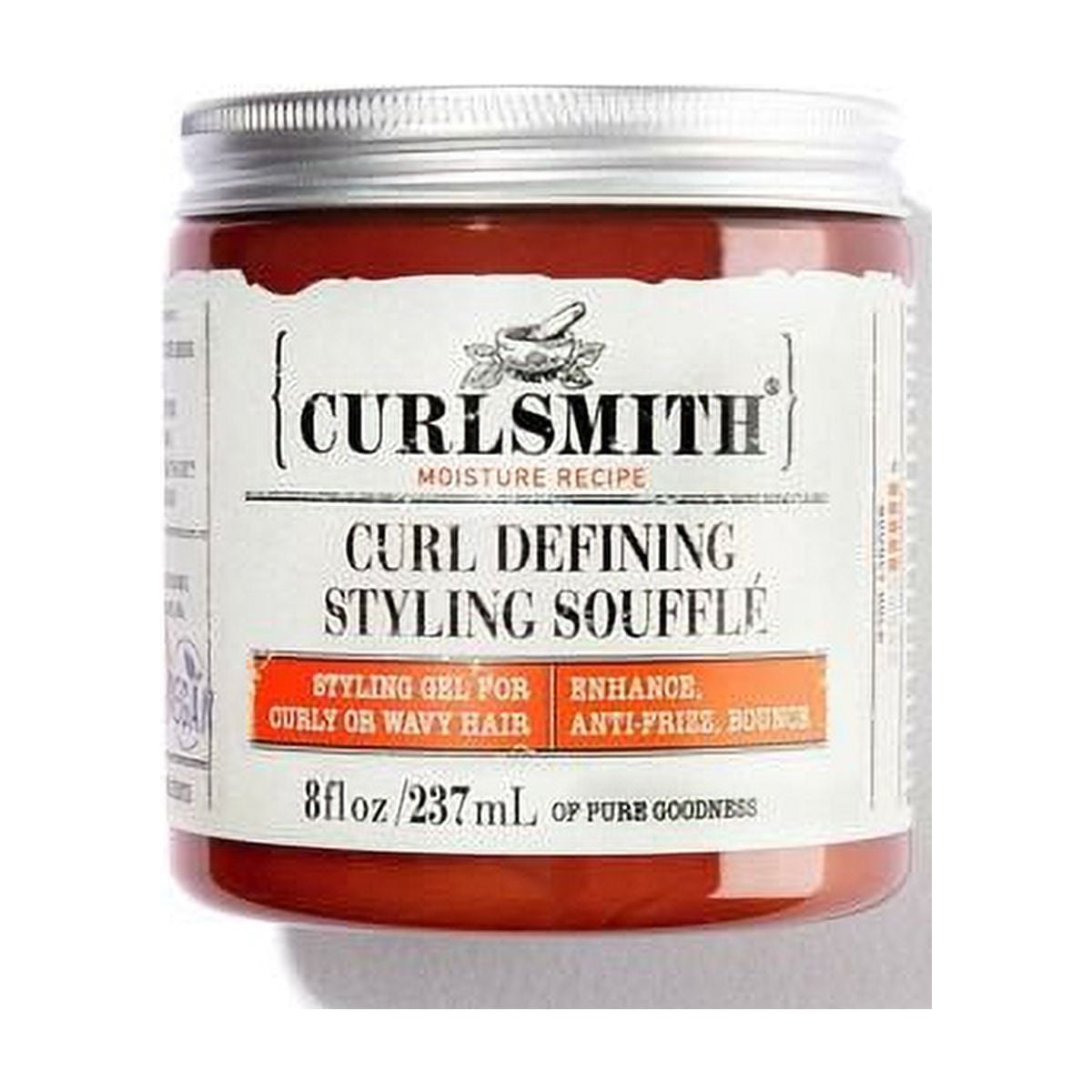 CURLSMITH Moisture Recipe Styling Gel for Curly or Wavy Hair, Anti ...