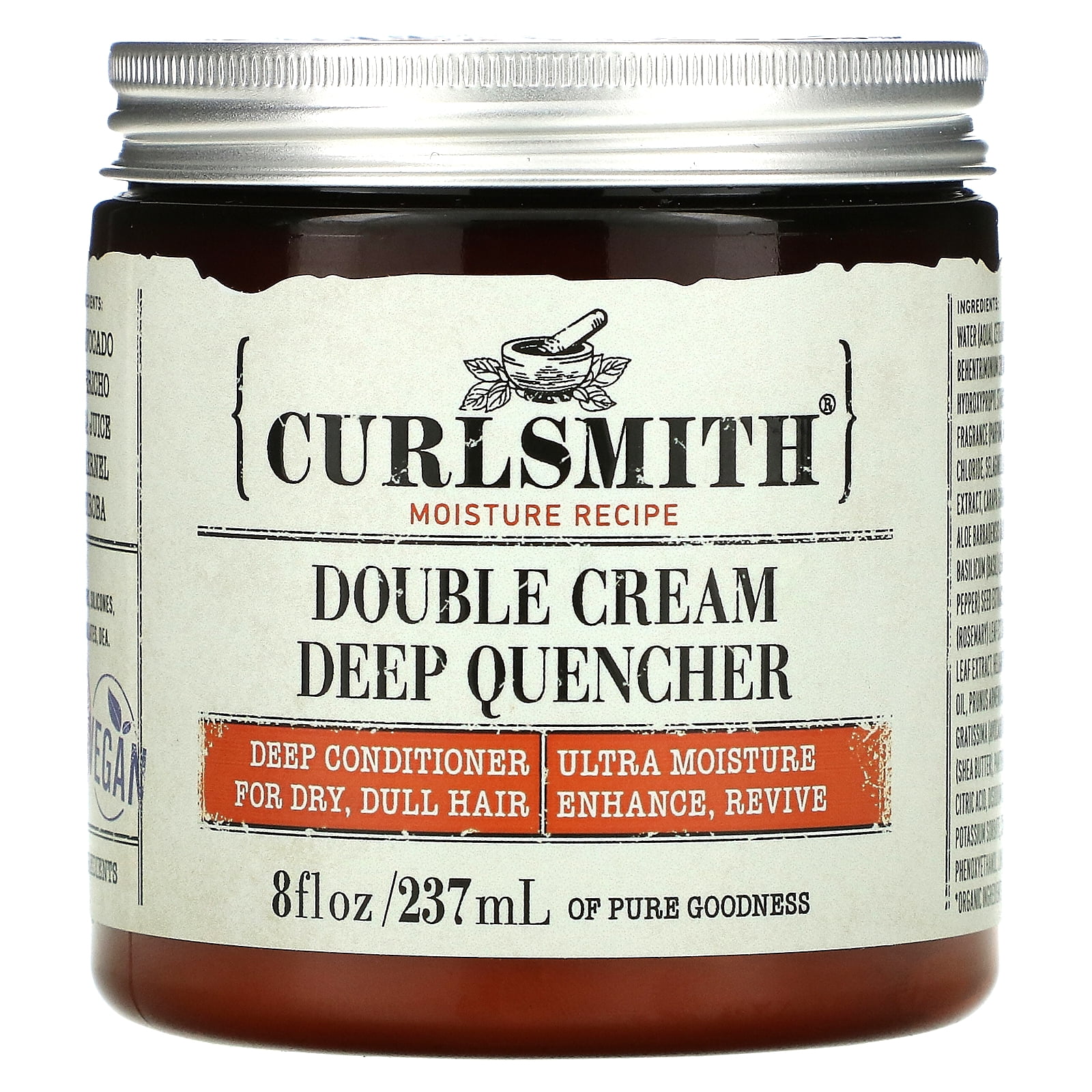 Double Cream Deep Quencher, For Dry, Dull Hair, 8 fl oz (237 ml ...