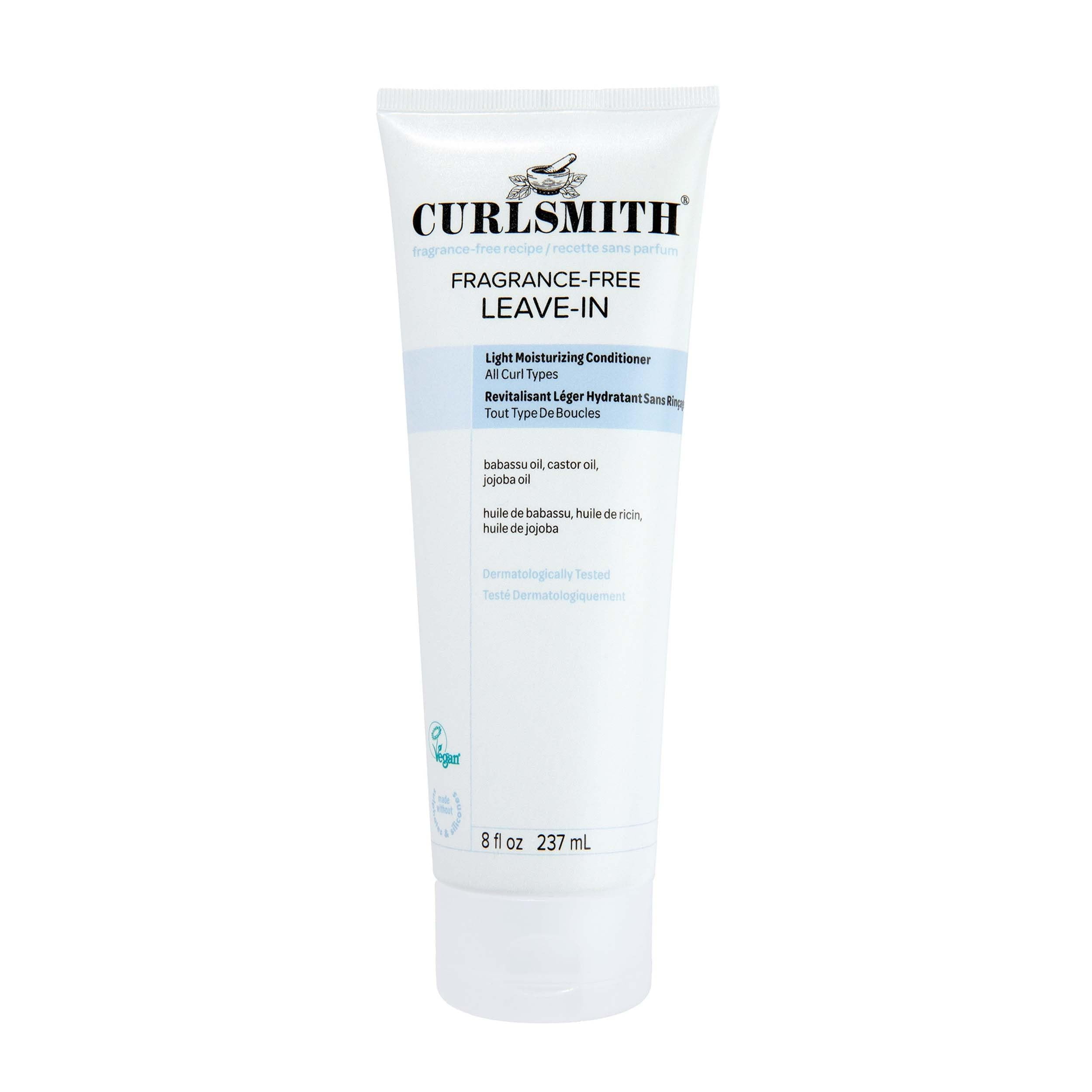 CURLSMITH Fragrance-Free Leave-In Conditioner OLF24 8 oz | Hydrates and ...