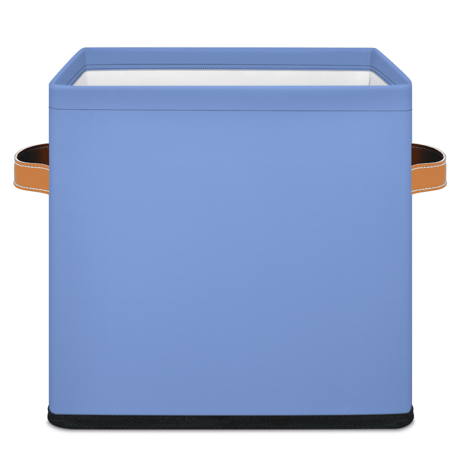 CURLYOOT Light Blue 11 x 11 Inch Cube Storage Bin, Decorative Storage ...