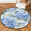 CURLYOOT Round Rug 3ft Soccer Ball Pattern Area Rug, Washable Circle ...