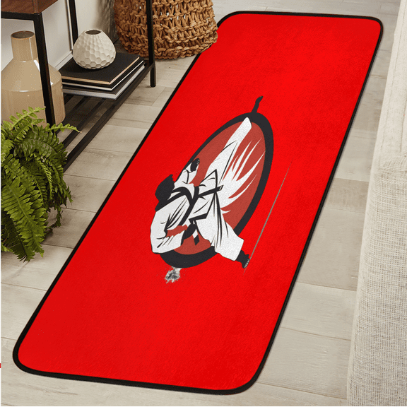 Colorful Eggs Easter Kitchen Runner Rug 2x6 Washable Runners for ...