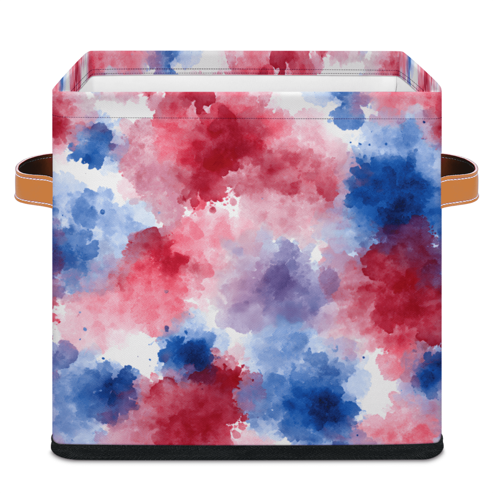 CURLYOOT Tie Dye Themed 11 x 11 Inch Cube Storage Bin, Decorative ...