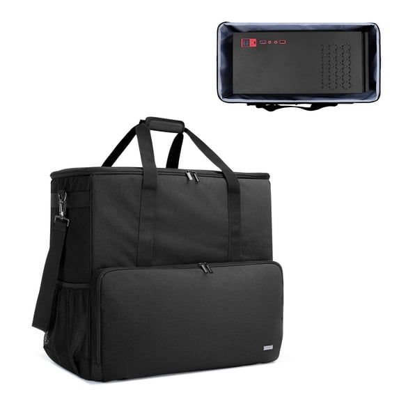 CURMIO PC Carrying Case, Desktop Travel Bag for Computer Tower ...